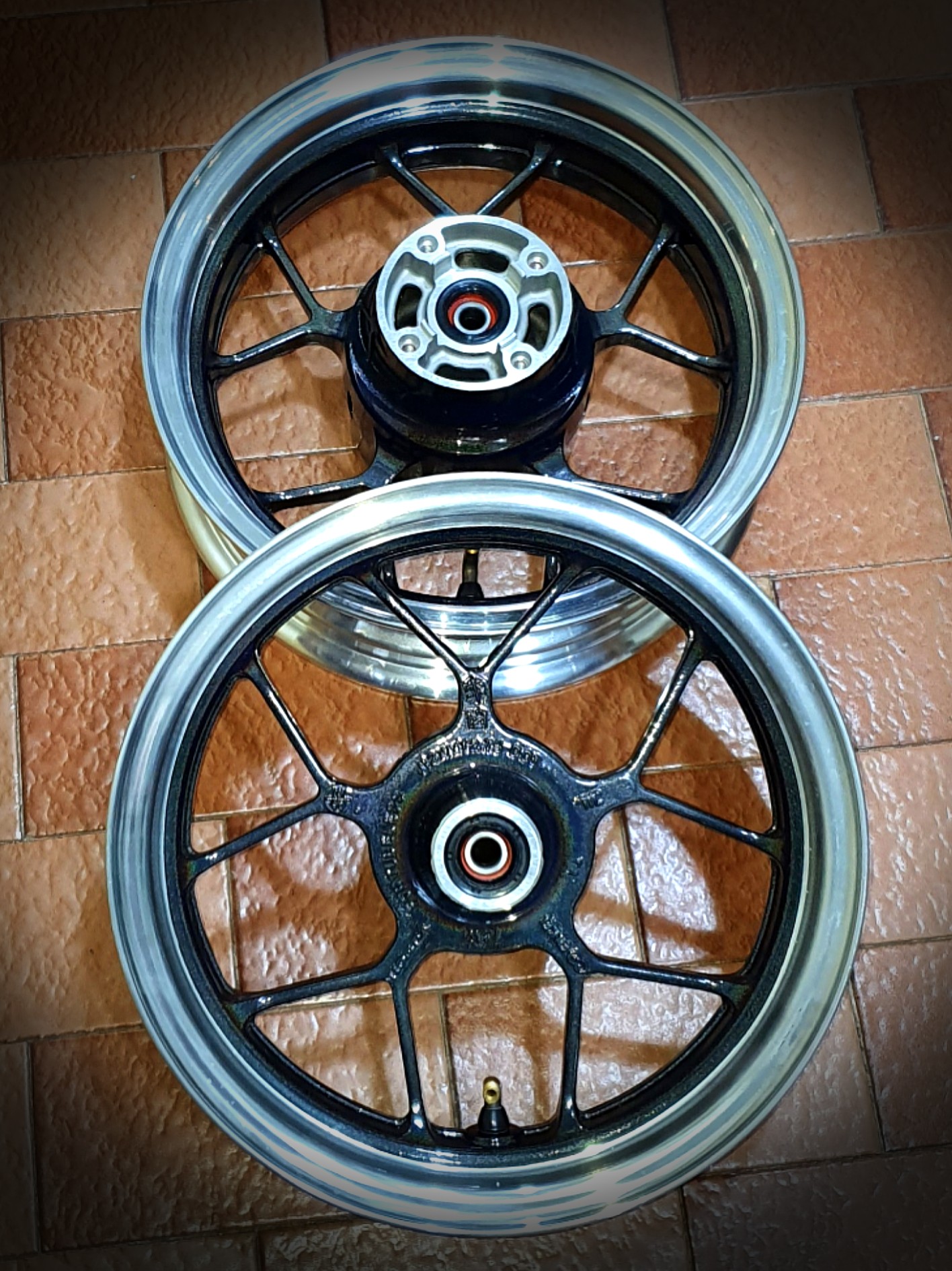 ENKEI-Honda Rims for MSX125 / GROM, Motorcycles, Motorcycle Accessories ...