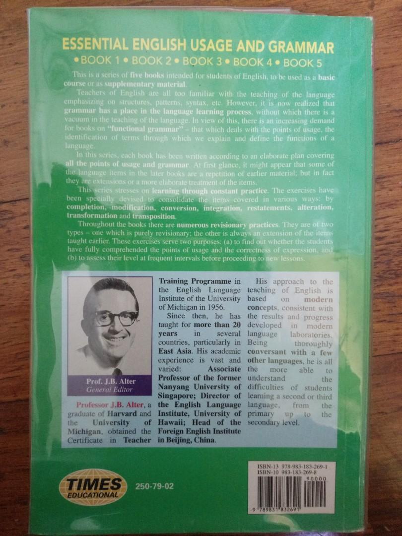 Essential English Usage & Grammar Book 2, Hobbies & Toys, Books ...