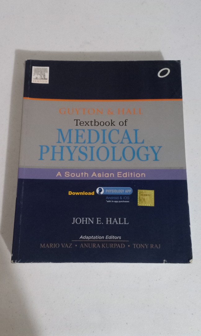 Guyton & Hall Textbook of Medical Physiology South Asian Edition ...
