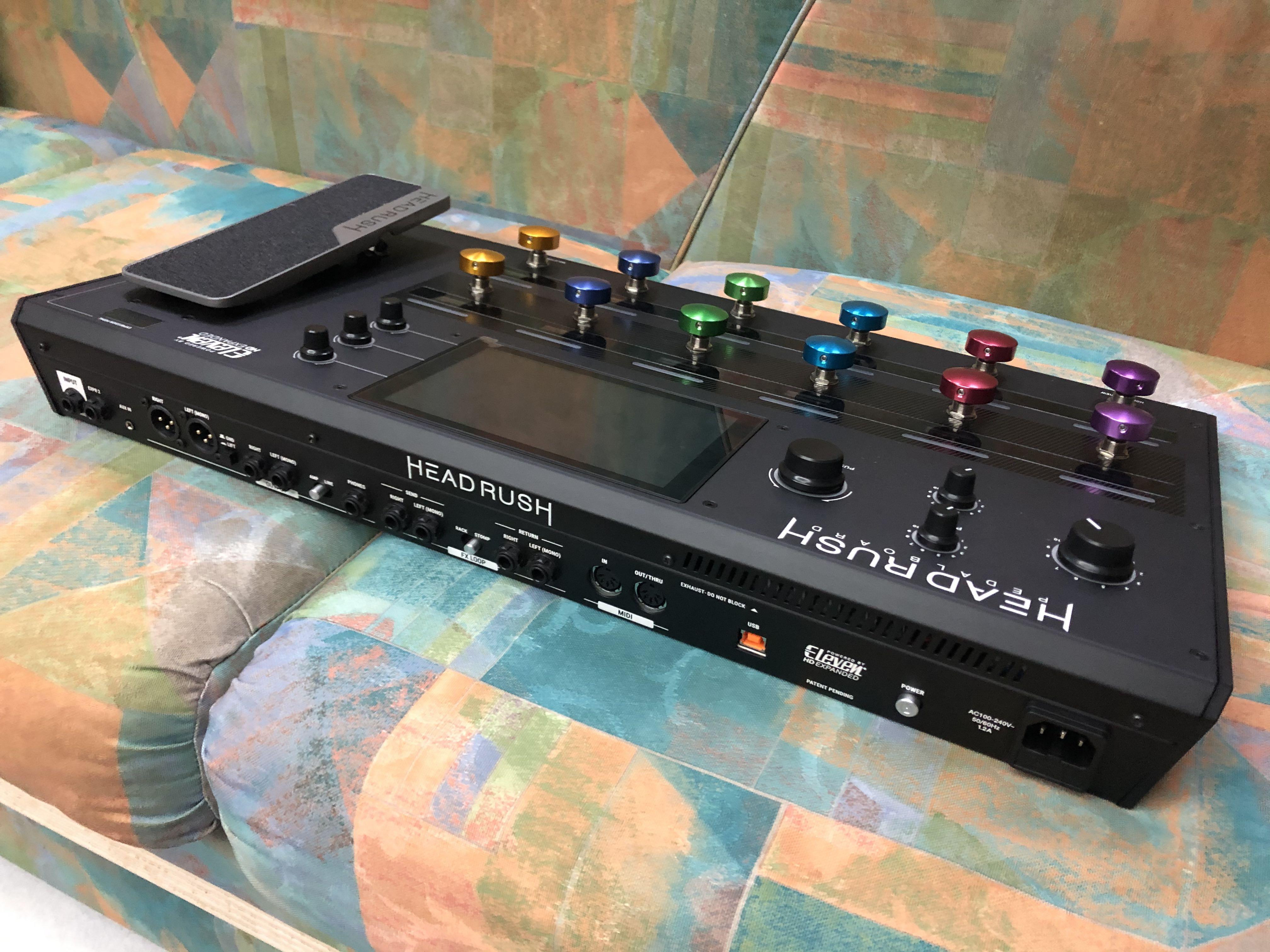HeadRush Pedalboard Amp and FX Modeling Processor, Hobbies & Toys ...