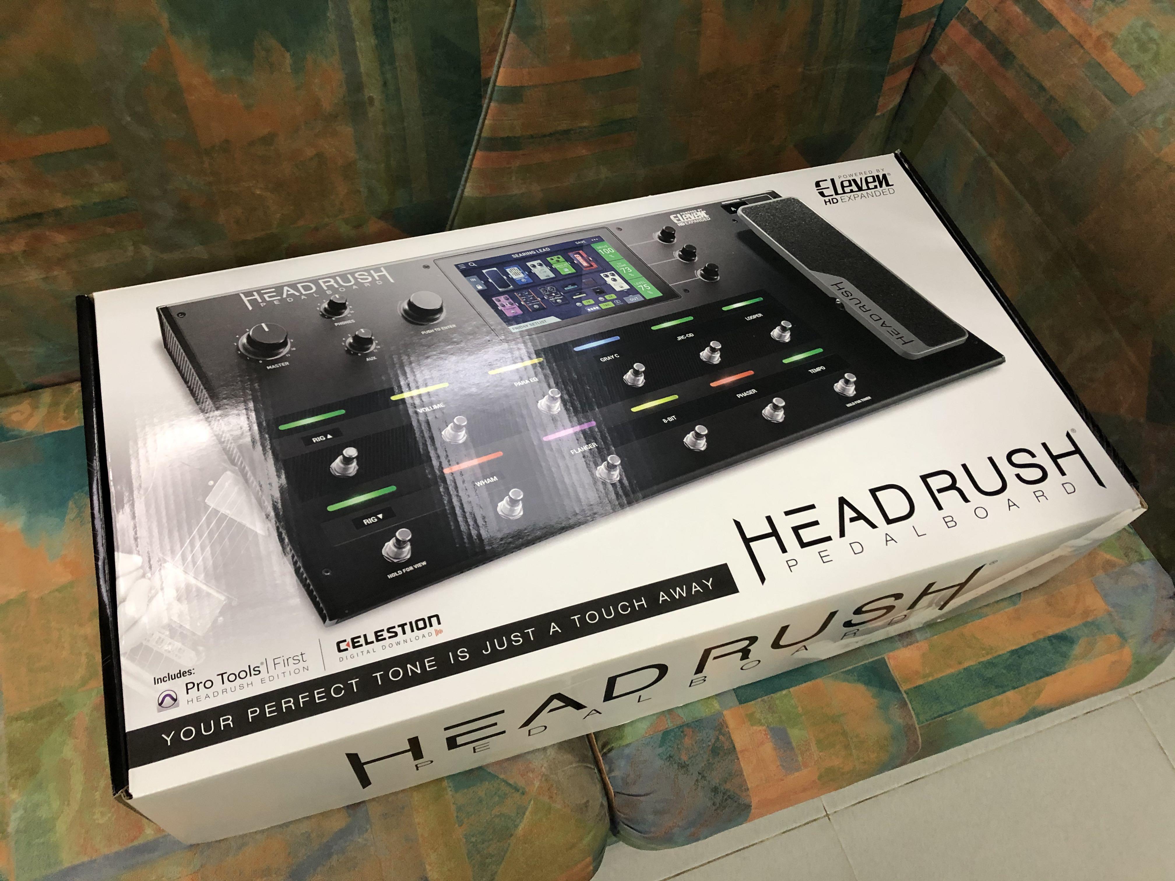 HeadRush Pedalboard Amp and FX Modeling Processor, Hobbies & Toys ...
