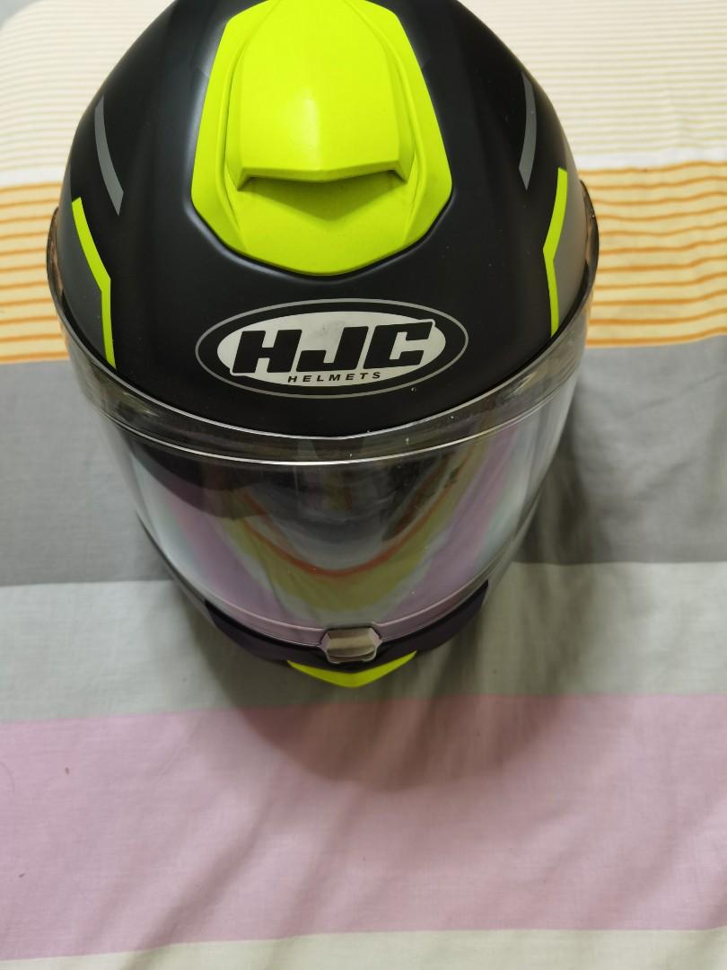 Hjc alpha 90 modular helmet size M, Motorcycles, Motorcycle Apparel on ...