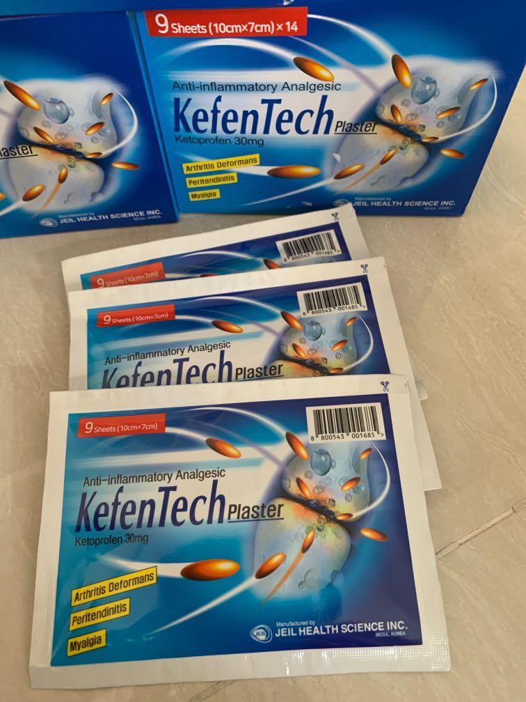 KefenTech Plaster ( Anti-inflammatory Analgesic), Everything Else on ...