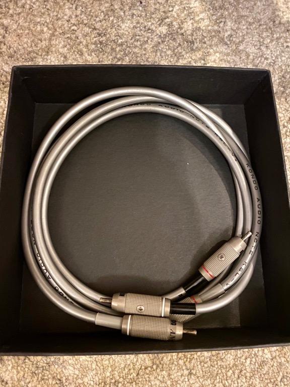 Kondo Audio Note KSL-Vz RCA Interconnect Cable (1m), Audio, Portable ...