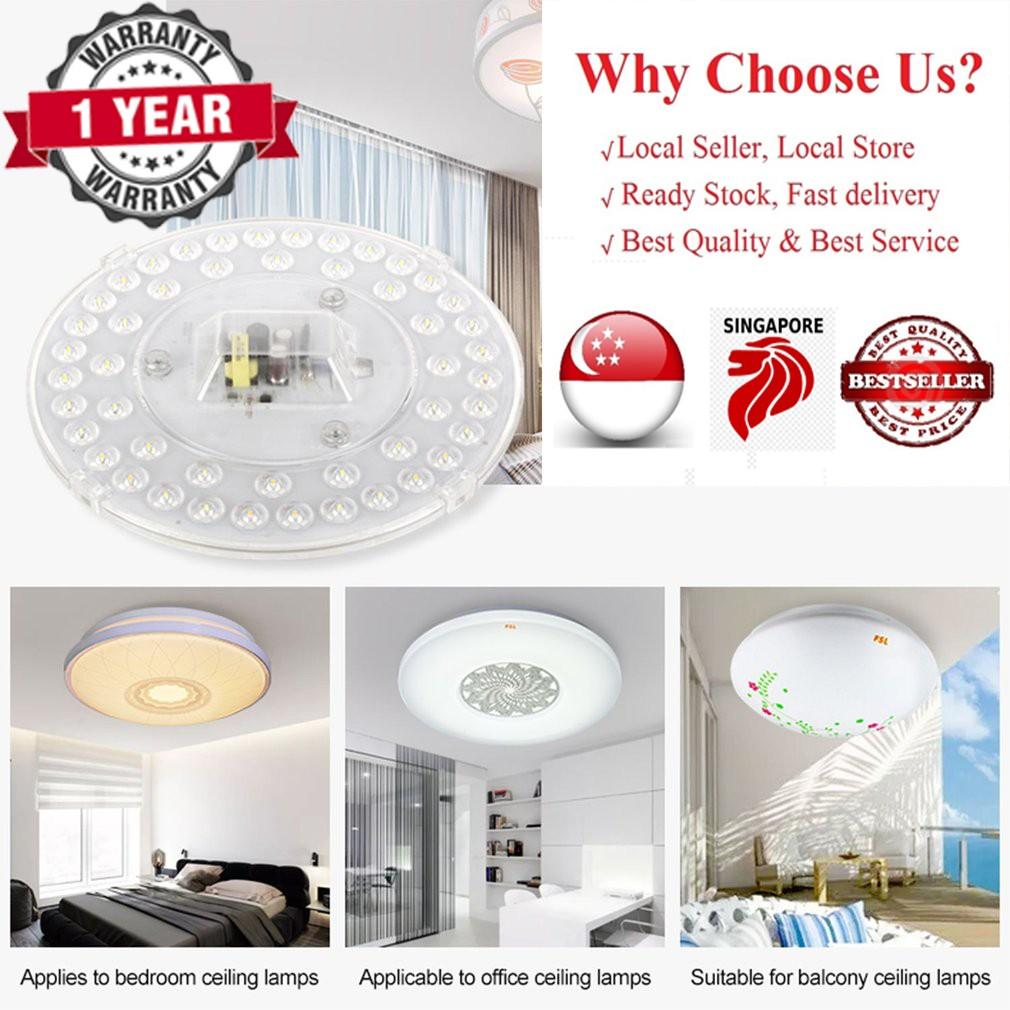 LED LIGHT, Round LED CEILING LIGHT SOURCE MODULE, Furniture & Home ...