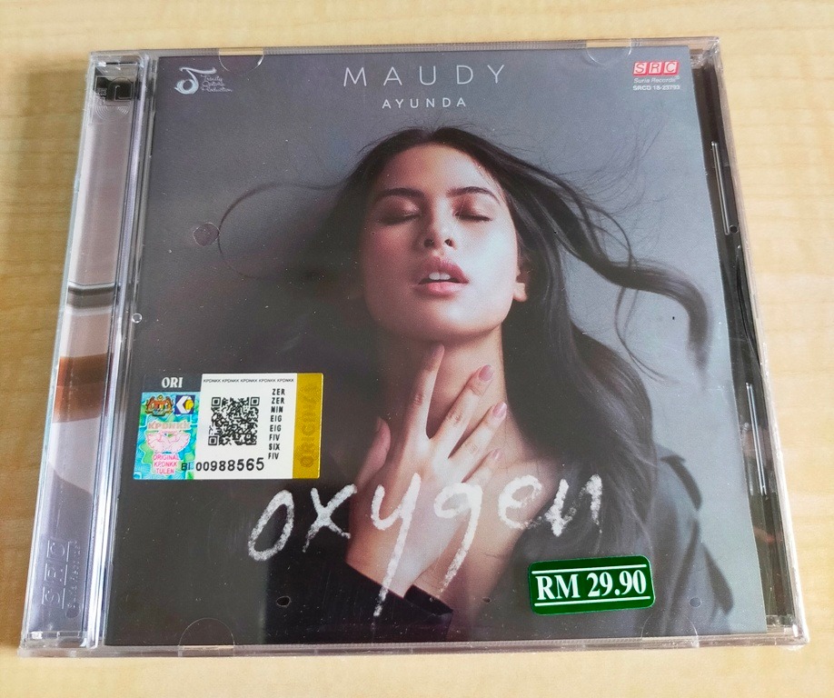 Maudy Ayunda - Oxygen CD Pop Indonesia Music Original New And Sealed, Hobbies & Toys, Music ...