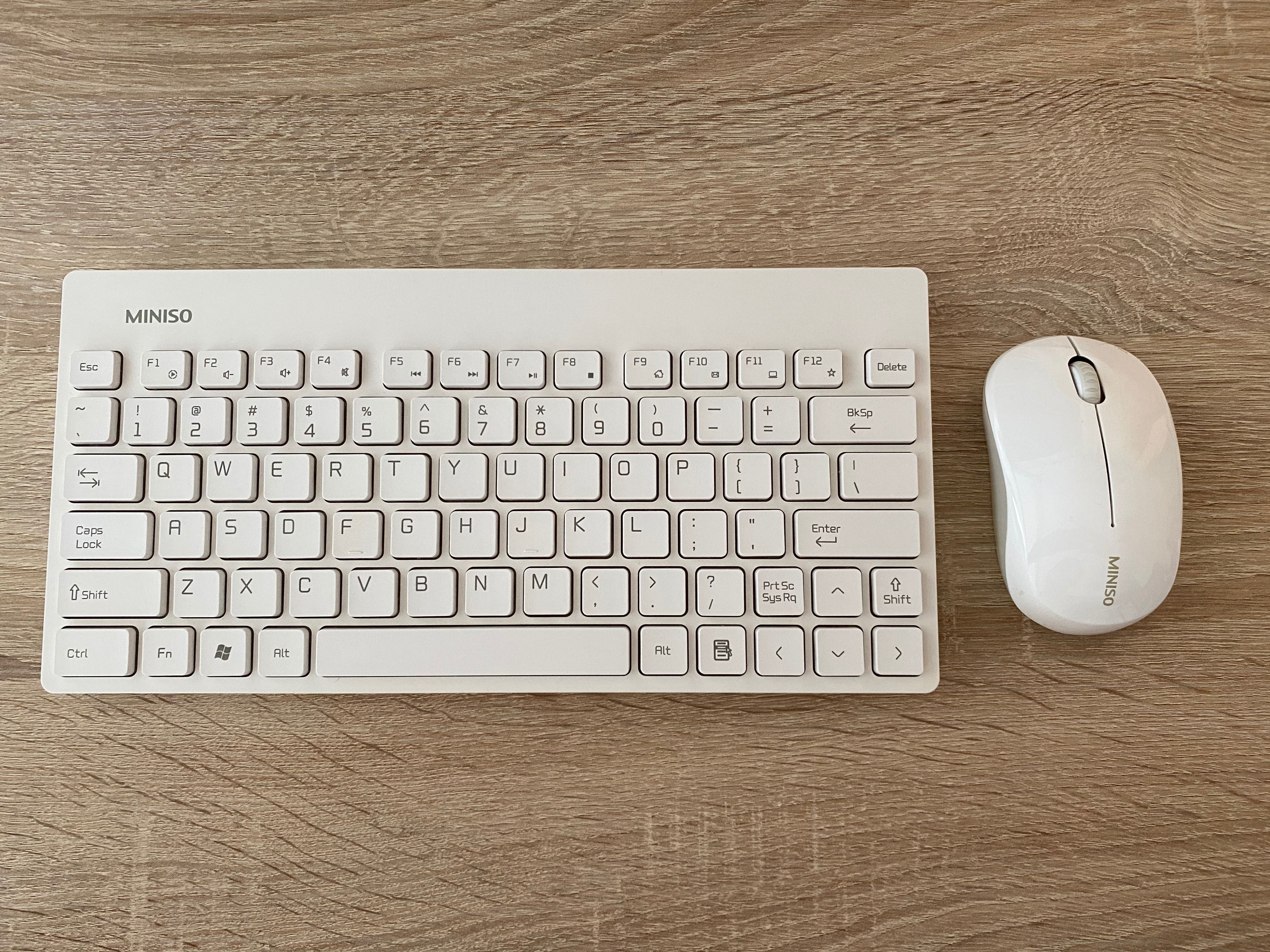 Miniso Wireless Mouse and Keyboard Set, Computers & Tech, Parts & Accessories, Computer Keyboard ...
