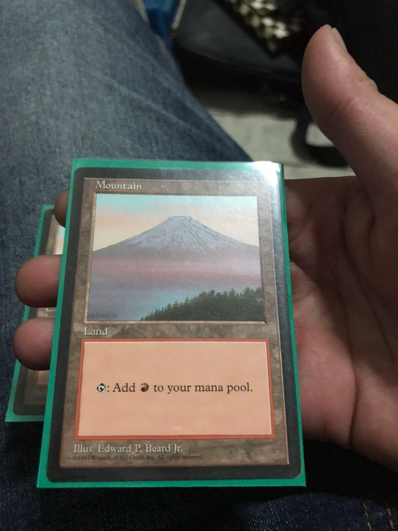 Mtg apac mountain mount fuji, Hobbies & Toys, Toys & Games on Carousell