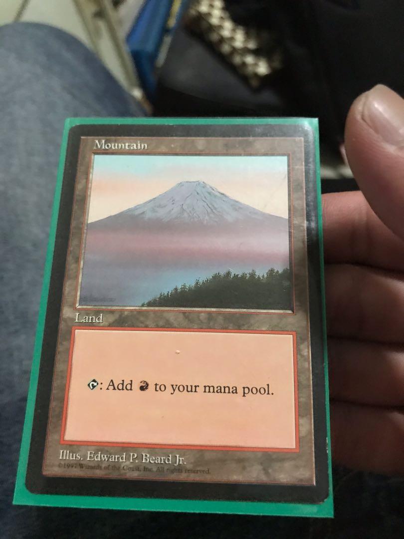 Mtg apac mountain mount fuji, Hobbies & Toys, Toys & Games on Carousell