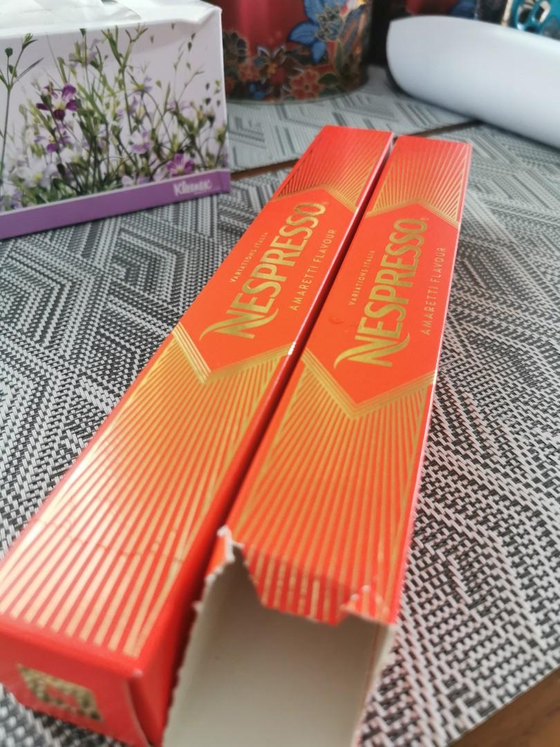 Nespresso amaretti capsules, Food & Drinks, Beverages on Carousell