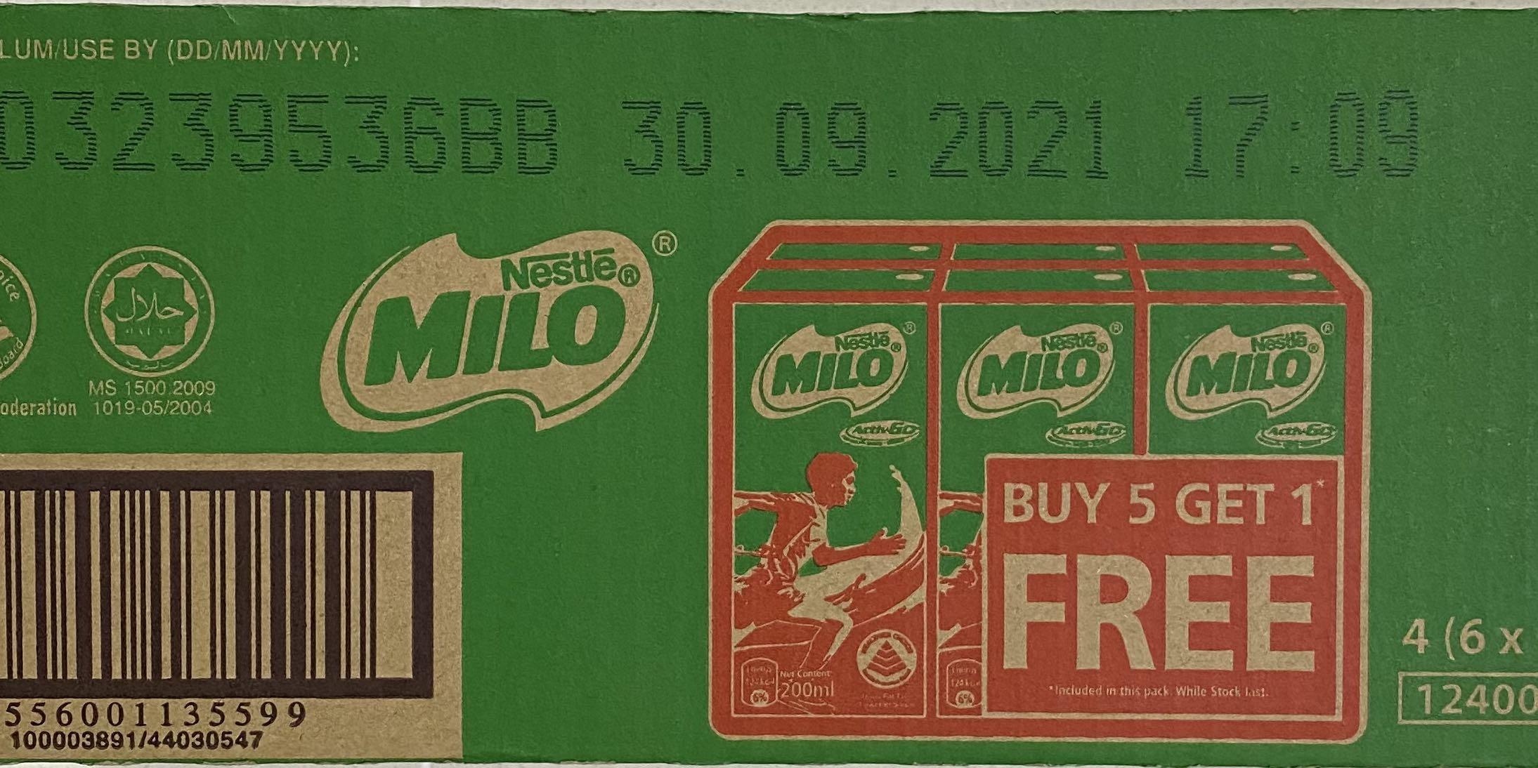 Nestle Milo Packet (24x200ml), Health & Nutrition, Health Supplements ...