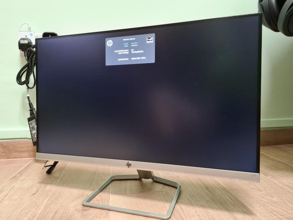 Perfect Condition HP 23.8 inch FHD 24f IPS LED monitor, Computers ...