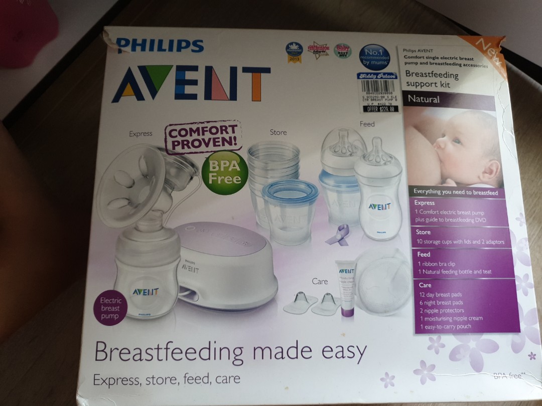 (Fast deal)Philip avent breastfeeding pump machine, Babies & Kids ...