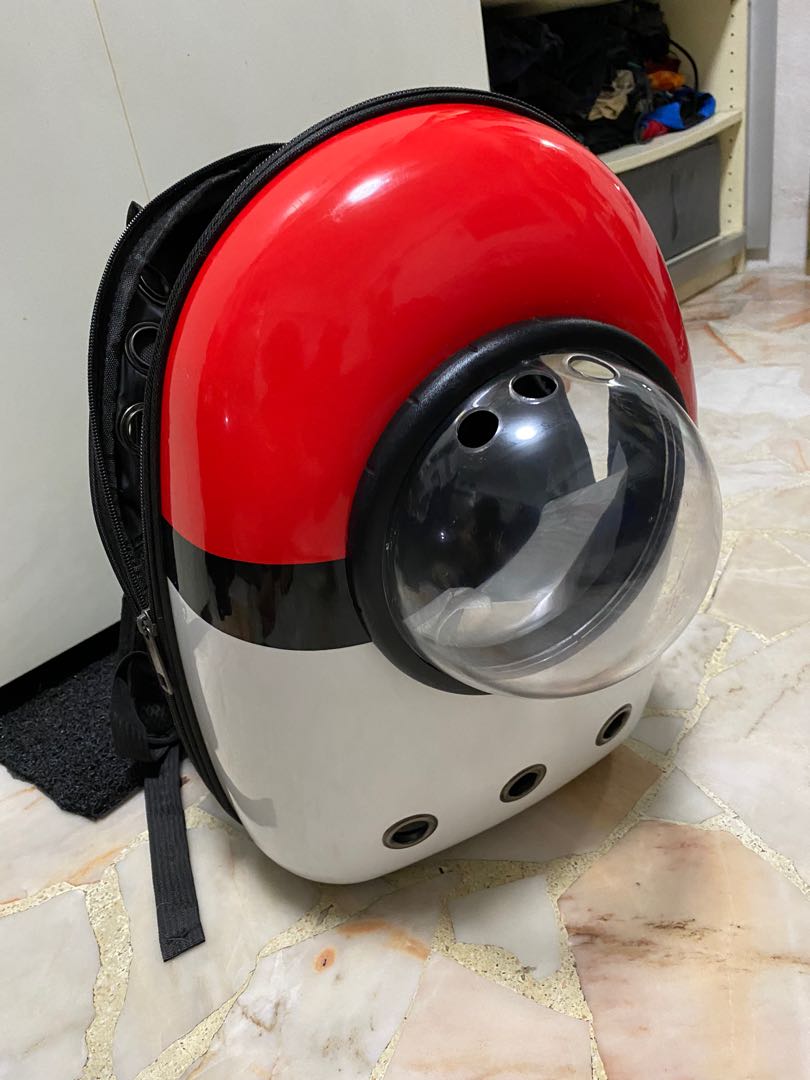 Pokemon Pet Space Backpack for small size Cats/Dogs, Pet Supplies ...