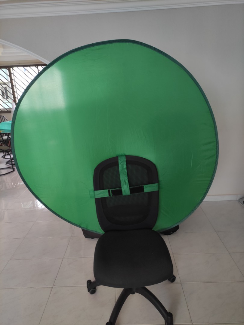 Portable green screen collapsible, Photography, Photography Accessories ...
