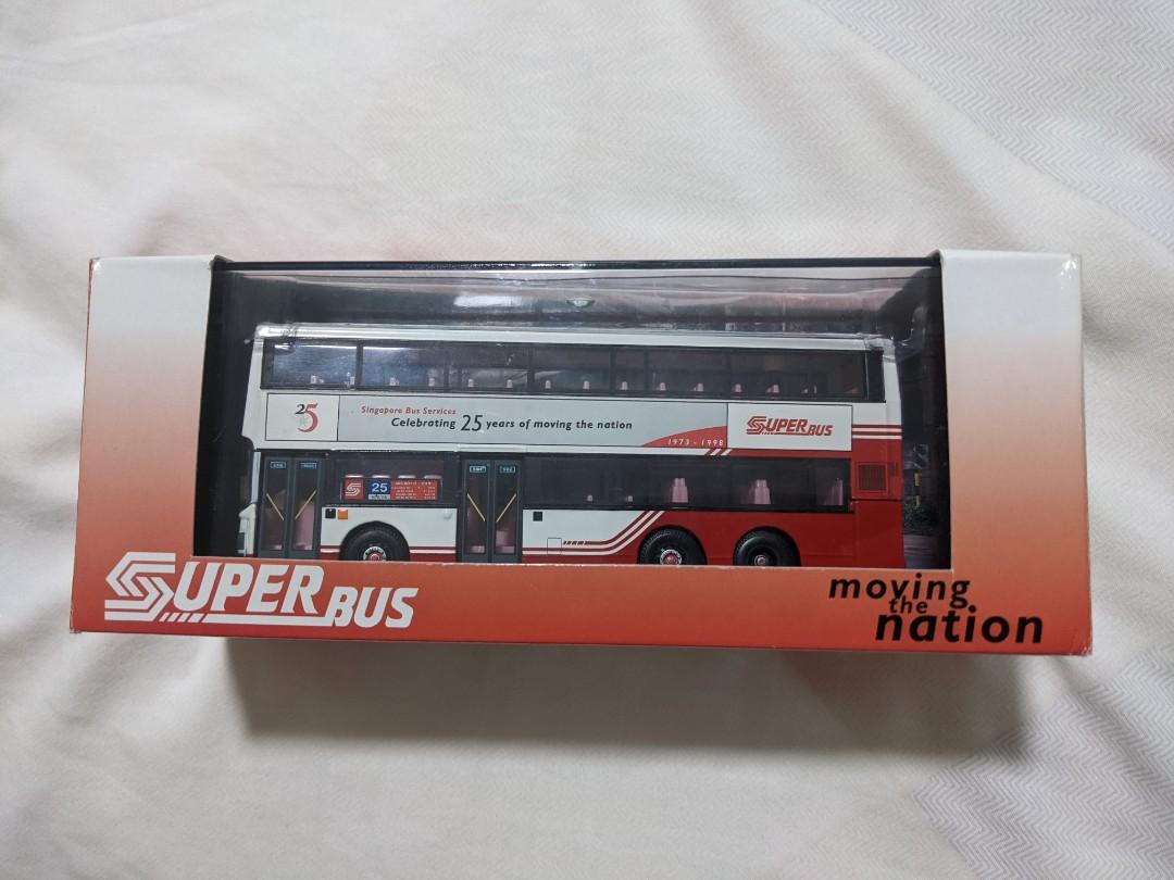 [SG STOCK] 1/76 Corgi Singapore Bus Services (SBS) SuperBus 25th ...