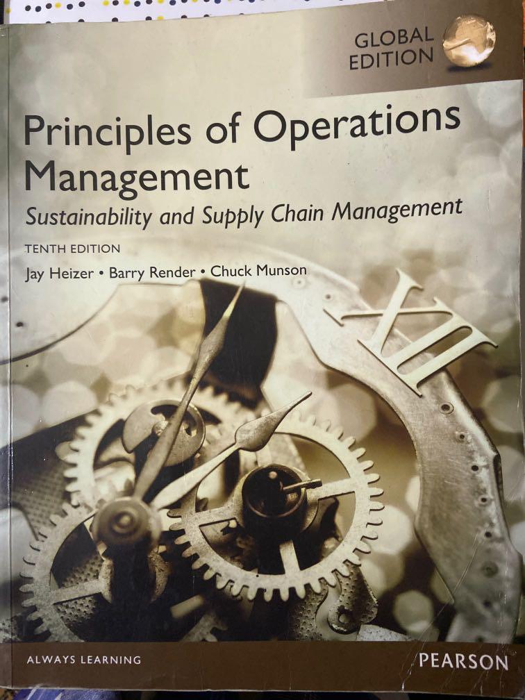Principles of Operations Management, Hobbies & Toys, Books & Magazines ...