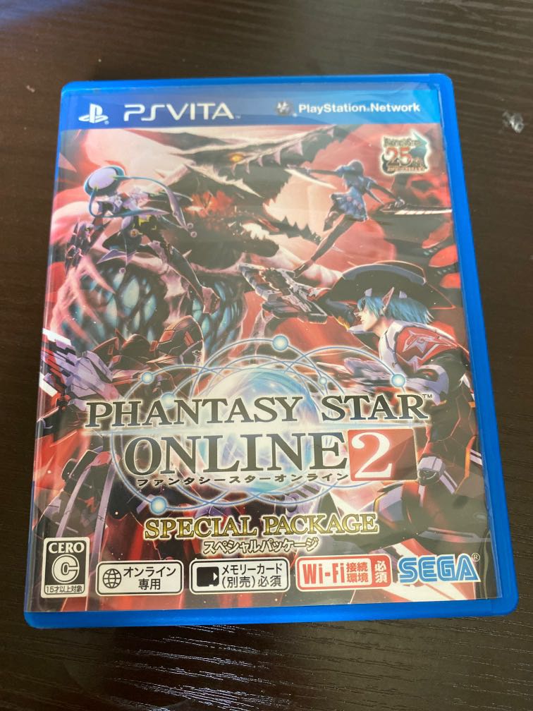 PSVita PSO2, 電子遊戲, 電子遊戲, PlayStation - Carousell