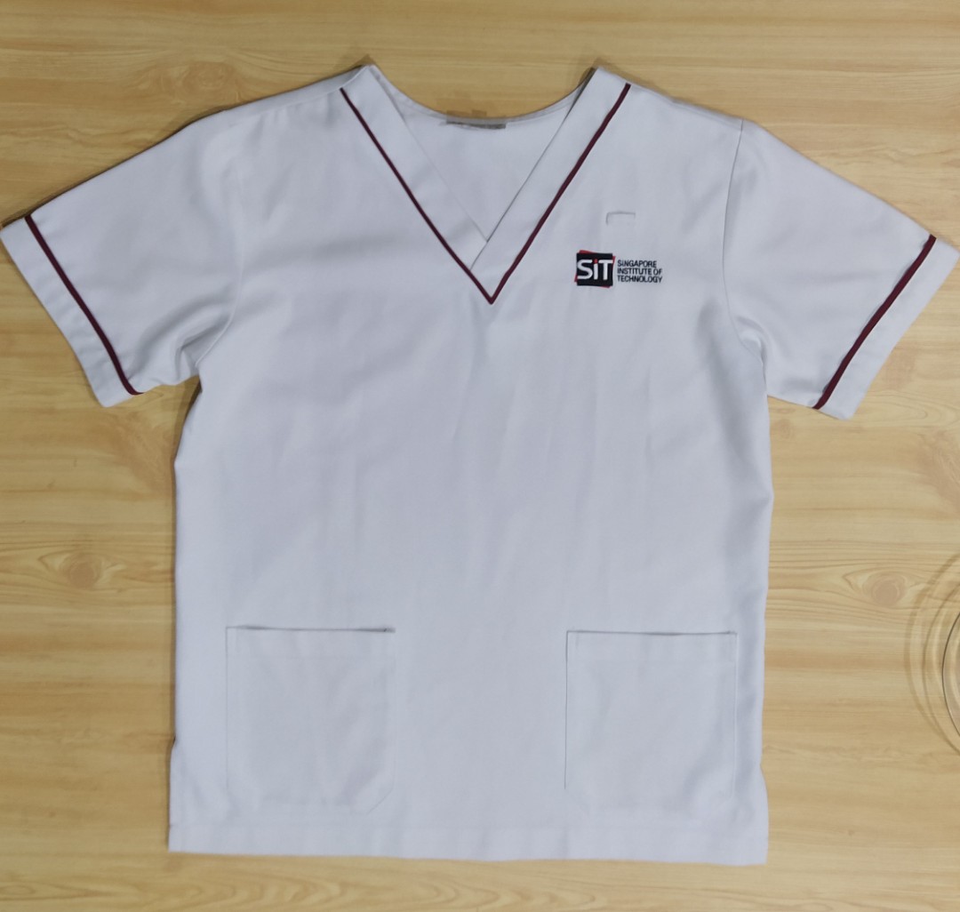 Radiography Uniform (SIT) x 2, M size, Men's Fashion, Tops & Sets ...