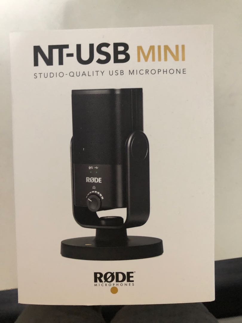 RODE NT-USB Mini Microphone, Audio, Microphones on Carousell