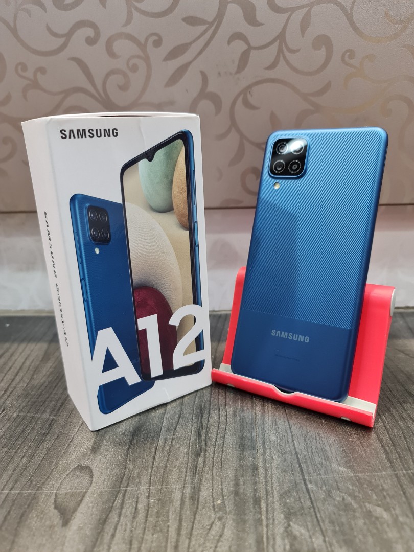 Samsung A12 Blue, Mobile Phones & Gadgets, Mobile Phones, Android ...