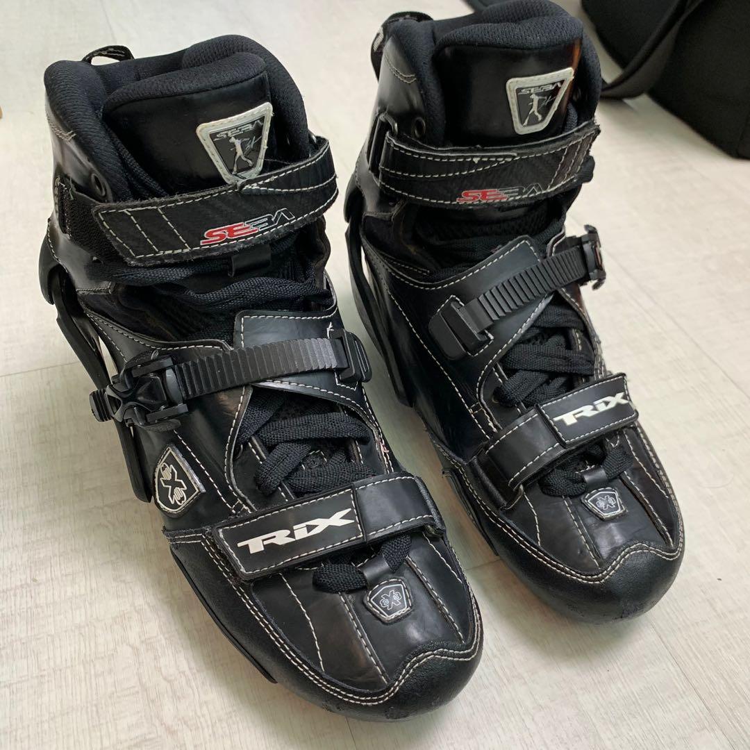 Seba Trix 80 carbon fiber inline skates boots, UK6.5, US7.5, EU40, MP26 ...