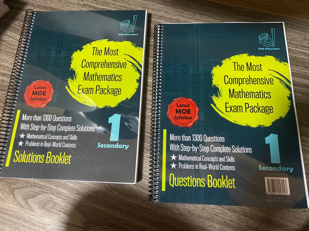 Secondary 1 Math package, Books & Stationery, Textbooks, Secondary on ...
