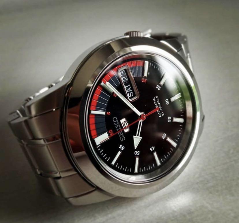 Seiko 5 SNKK31 Automatic Steel Watch Speed Racer SNKK31K1 Brand New ...