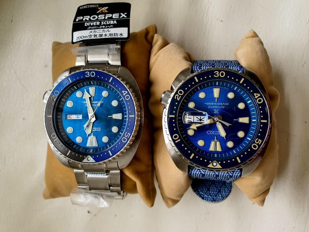 Seiko Turtle JDM Turtle SBDY031, Men's Fashion, Watches & Accessories ...