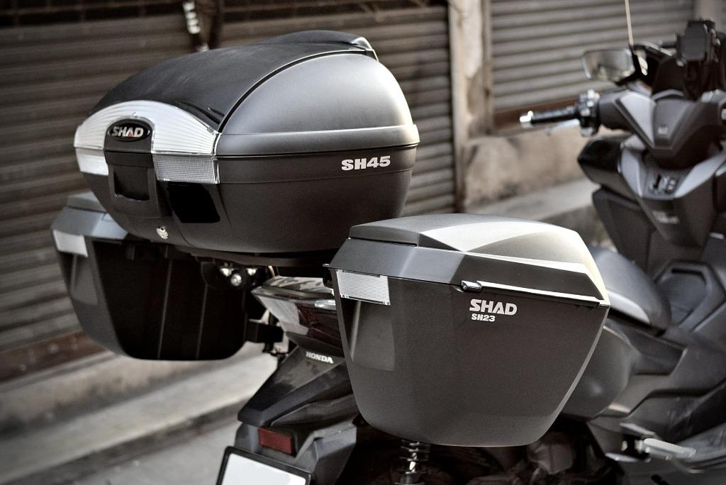 Shad Singapore Honda Forza 350 2020 2021 Top Rack Top Case Side Case ...