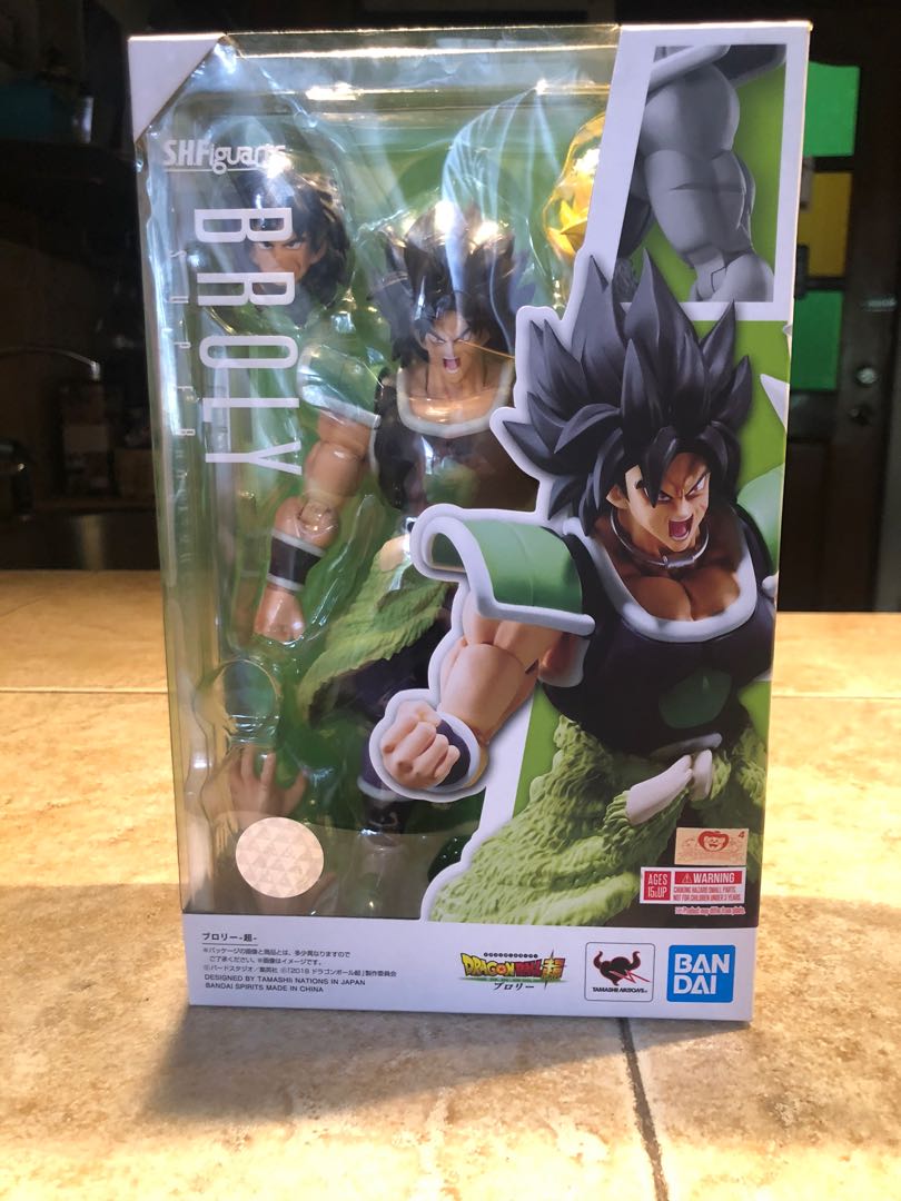 SHF Broly Dragonball Super, Hobbies & Toys, Toys & Games on Carousell