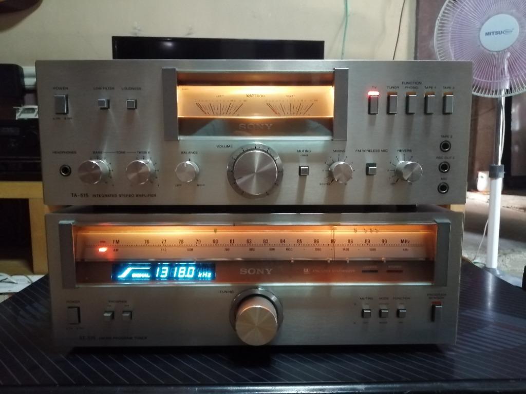 Sony Integrated Amplifier w/ VU Meters for UR Speakers (Vintage Classic ...
