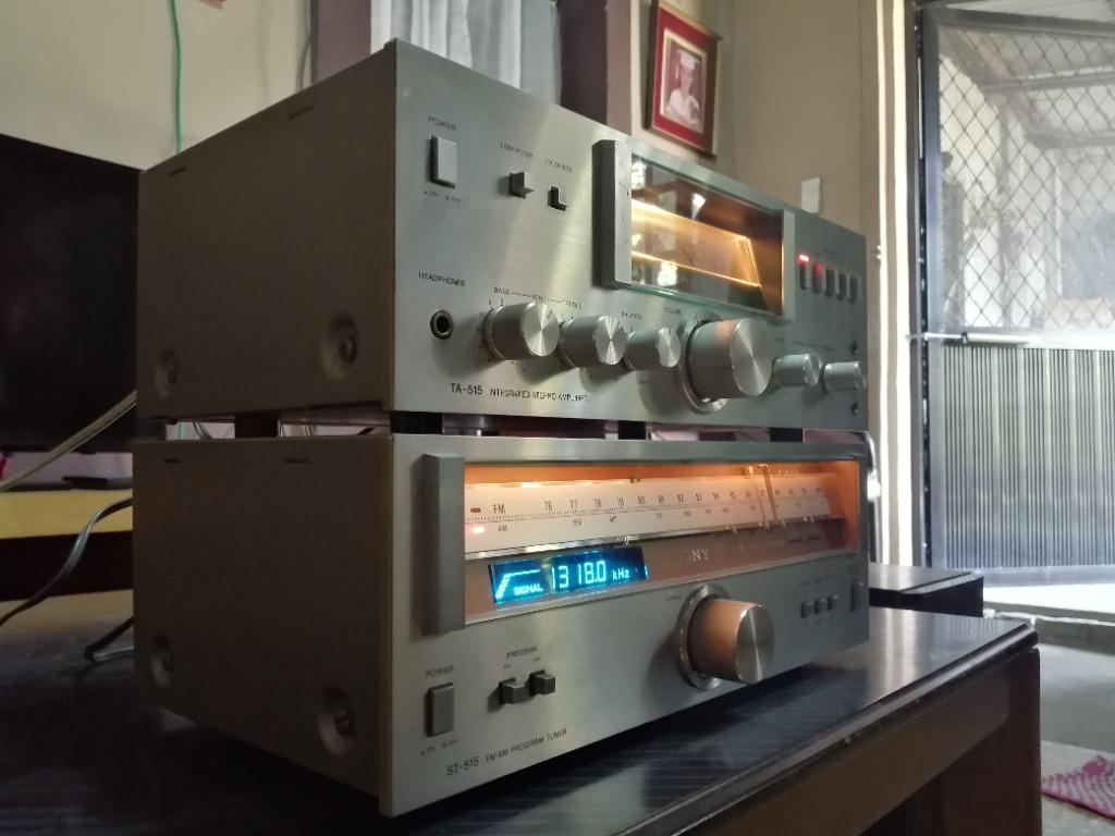 Sony Integrated Amplifier w/ VU Meters for UR Speakers (Vintage Classic ...