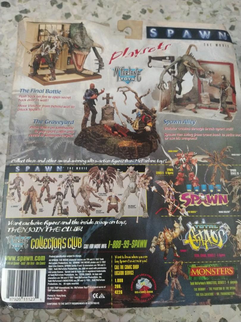 Spawn alley playset Bnib mcfarlane toys, Hobbies & Toys, Toys & Games ...
