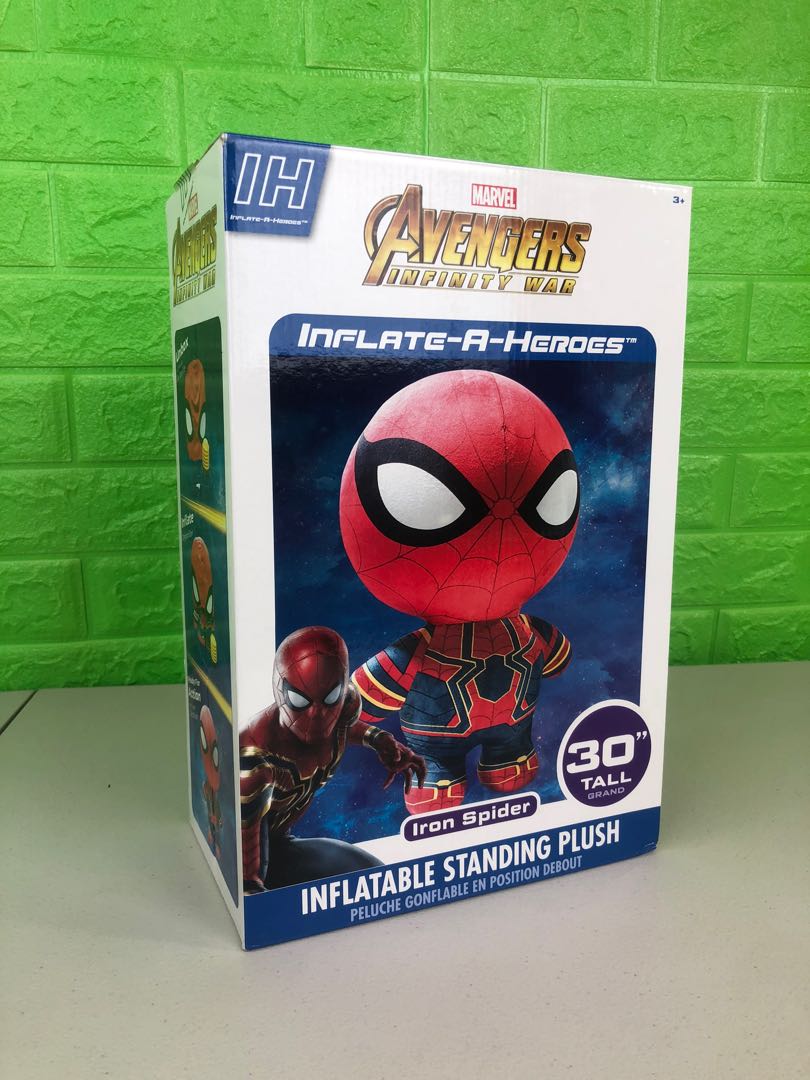 Spider-Man Inflatable Standing Plush, Hobbies & Toys, Toys & Games on ...