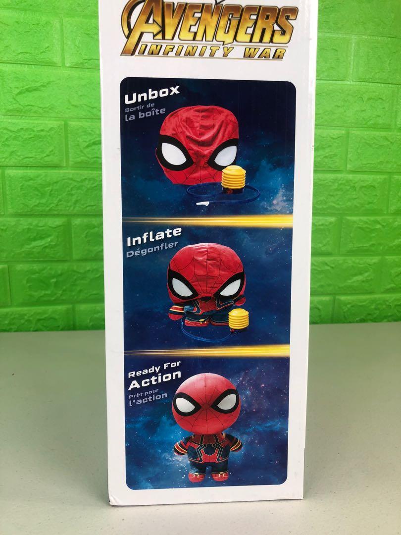 Spider-Man Inflatable Standing Plush, Hobbies & Toys, Toys & Games on ...