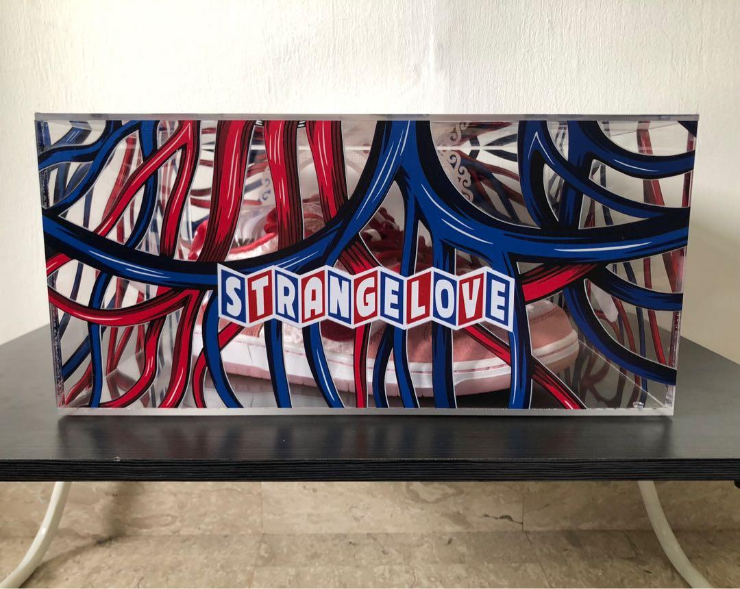 Strangelove Special Acrylic Case Box, Men's Fashion, Footwear, Sneakers ...