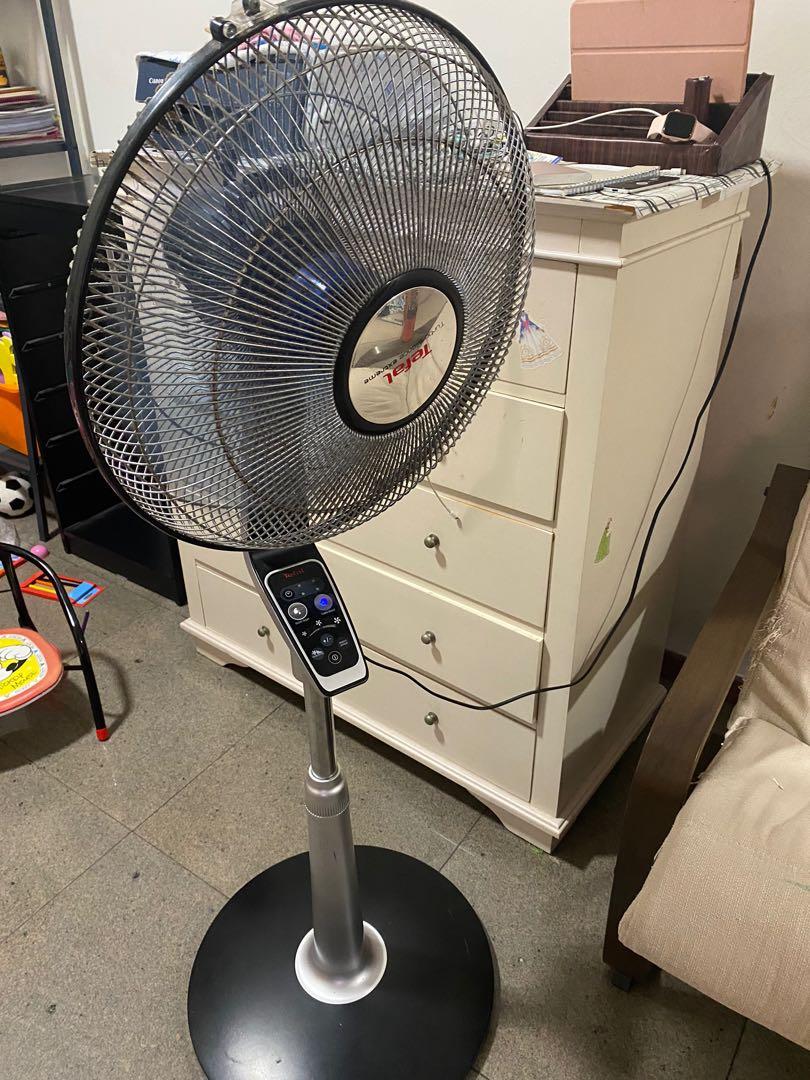 Tefal Standing Fan with remote, Furniture & Home Living, Lighting ...