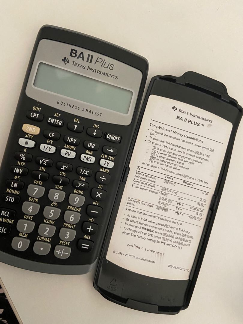 Texas Instruments BA II Plus, Mobile Phones & Gadgets, Mobile Phones ...