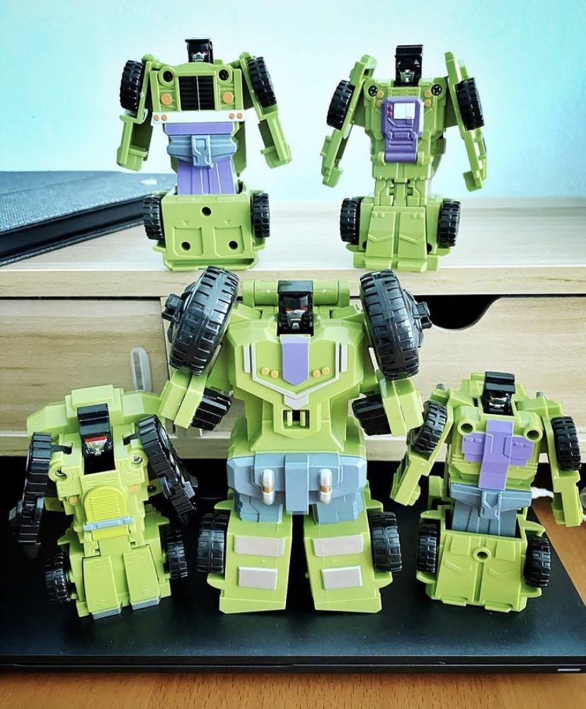 Third party devastator transformers one step transform, Hobbies & Toys ...