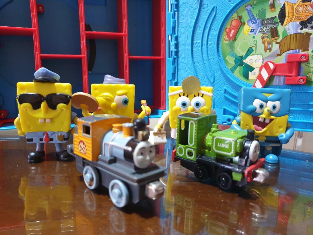 Thomas & Friends; Spongebob mcdo, Hobbies & Toys, Toys & Games on Carousell