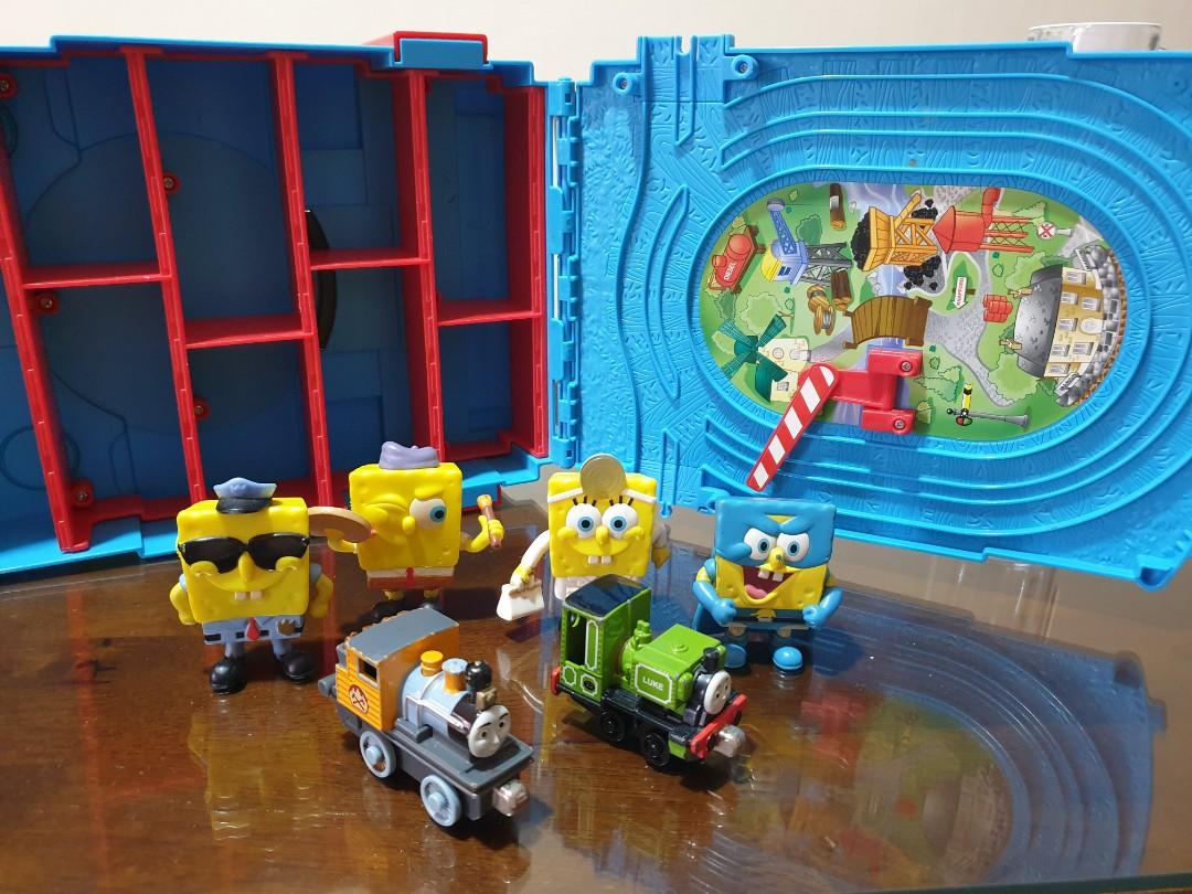 Thomas & Friends; Spongebob mcdo, Hobbies & Toys, Toys & Games on Carousell