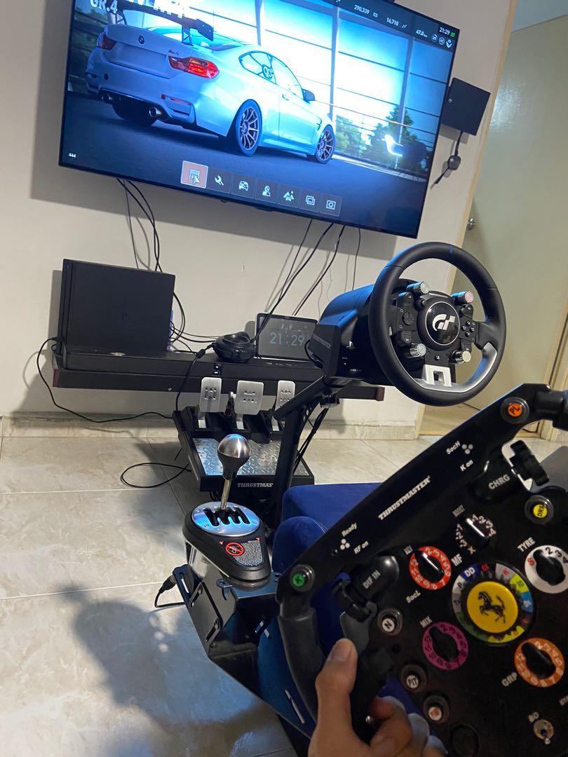 Thrustmaster TGT+TLCM+T3PA+F1 Wheel, Video Gaming, Gaming Accessories ...