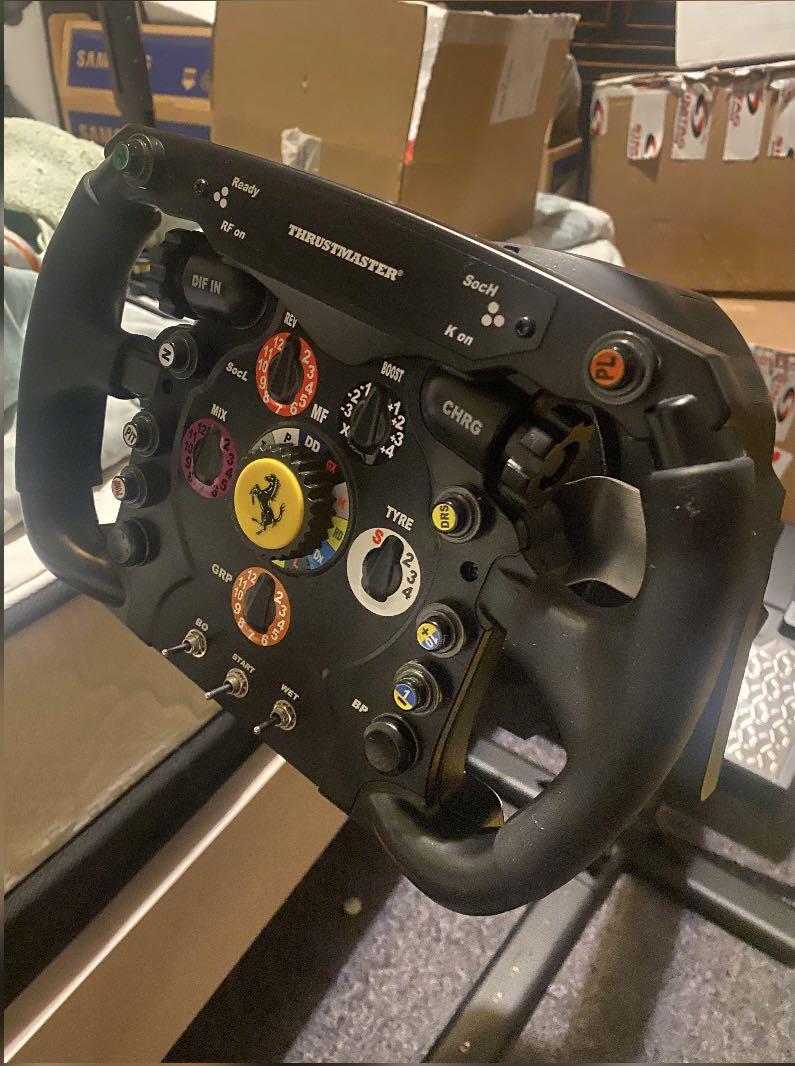 Thrustmaster TGT+TLCM+T3PA+F1 Wheel, Video Gaming, Gaming Accessories ...