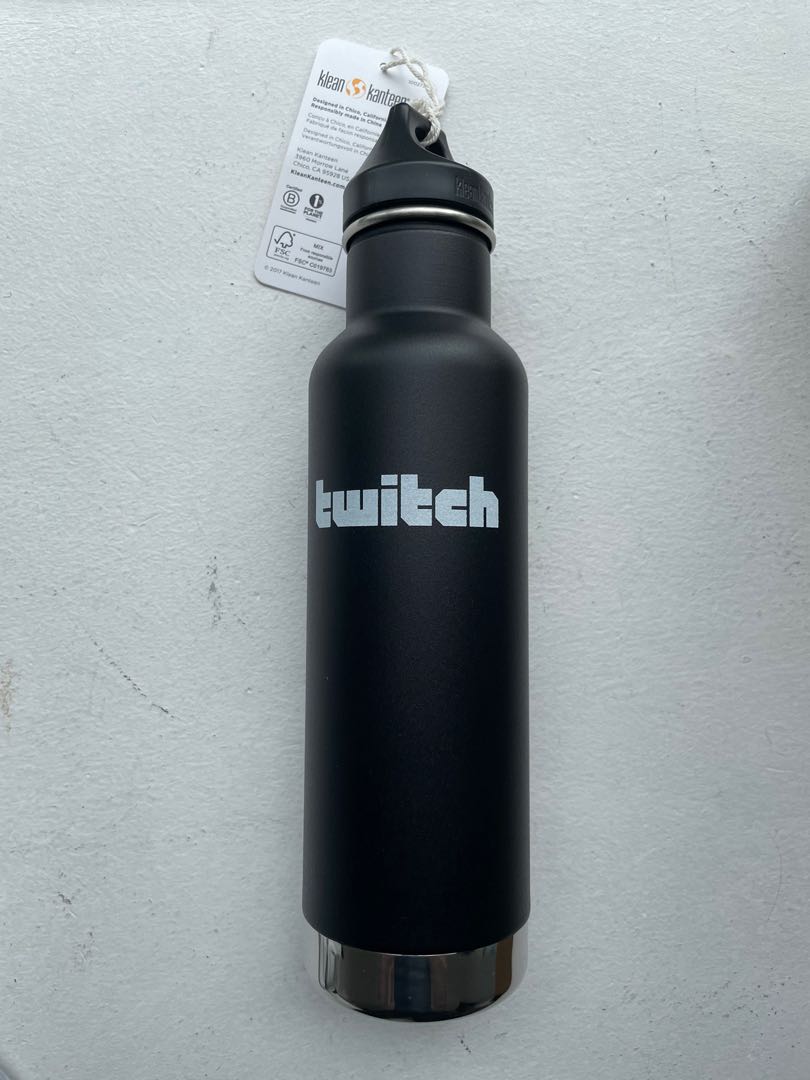 Twitch water bottle, Everything Else on Carousell