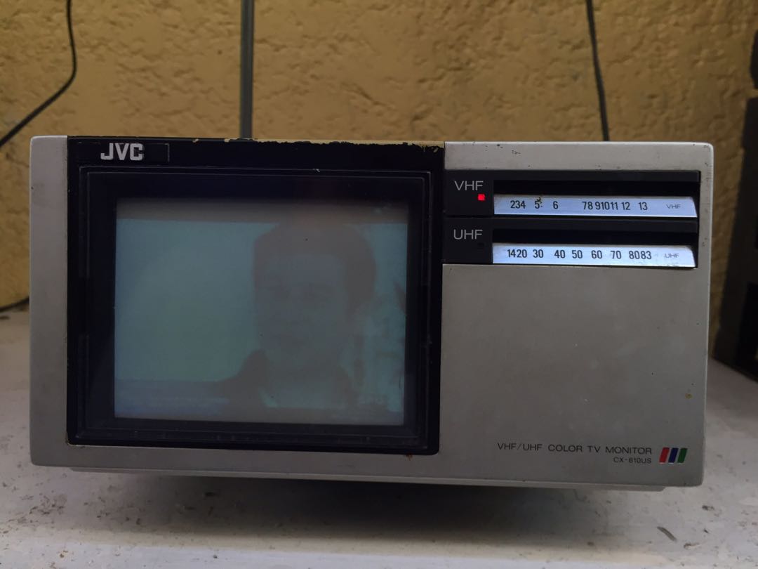 Vintage JVC Portable TV, TV & Home Appliances, TV & Entertainment, TV ...