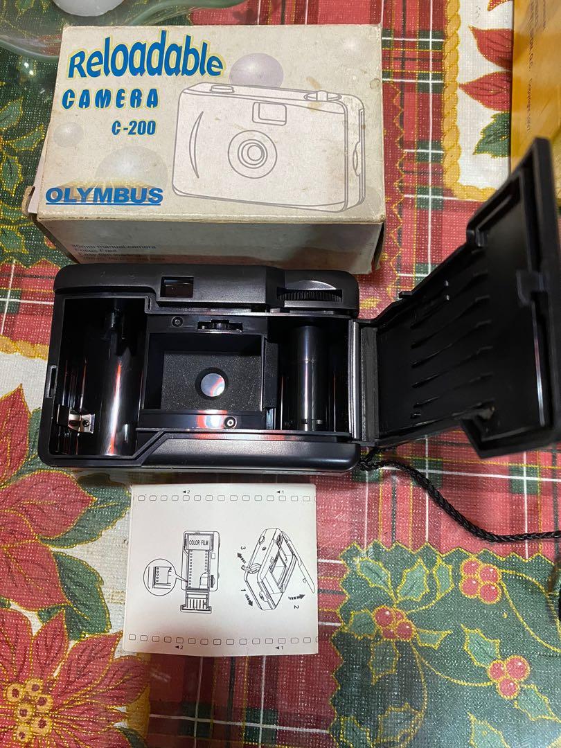 Vintage Olymbus Reloadable camera, Photography, Cameras on Carousell