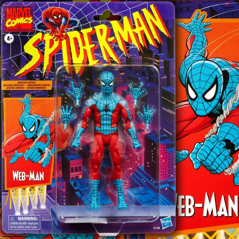 Web Man Spider-Man Marvel Legends Retro Collection, Hobbies & Toys ...