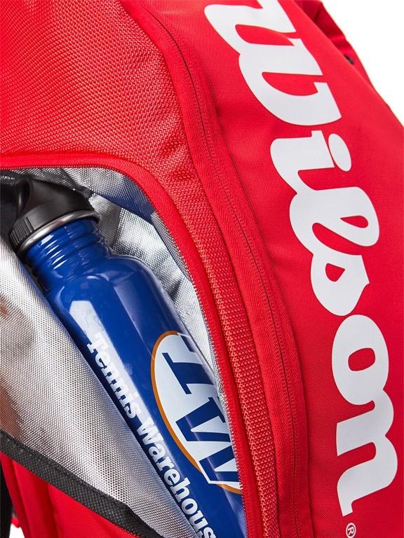 2021 Wilson Super Tour Backpack Pro Staff Tennis Bag Red 2021, Men's ...