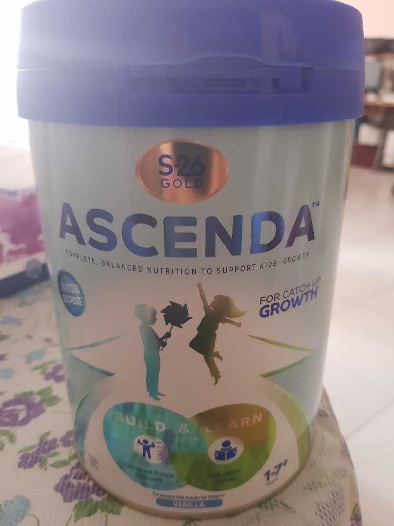 Wyeth S26 Gold Ascenda Formulated Milk Powder - Vanilla, Babies & Kids ...